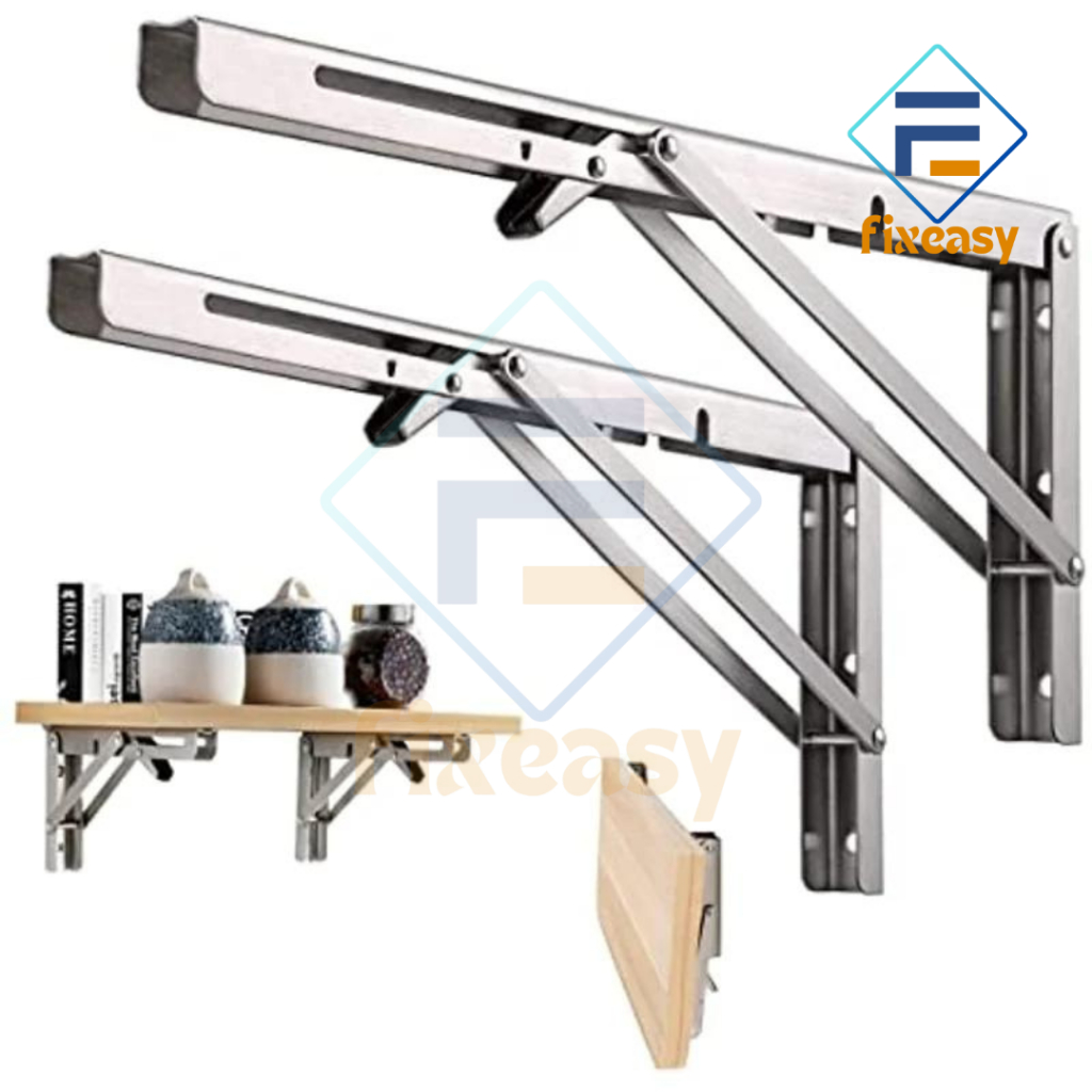 Jual Siku Meja Lipat Dinding Siku Rak Lipat Folding Shelf Bracket S ...