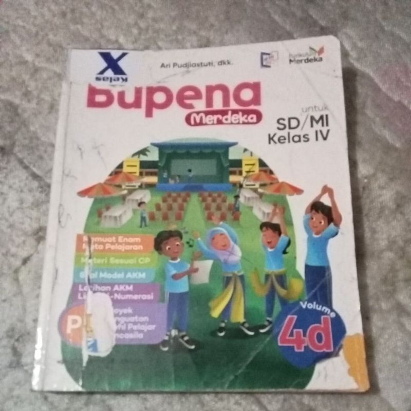 Jual BUKU ORI BUPENA KELAS 4D SD PENERBIT ERLANGGA KURIKULUM MERDEKA | Shopee Indonesia