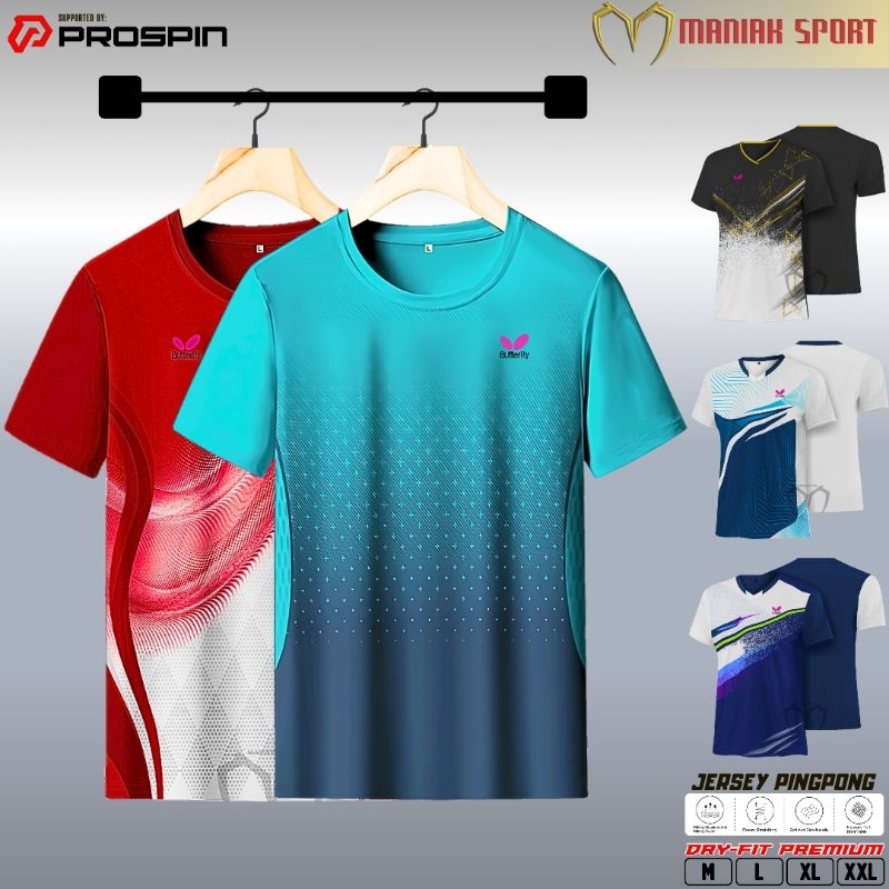 Jual JERSEY PINGPONG BAJU TENIS MEJA KAOS PINGPONG JERSEY TENIS MEJA ...