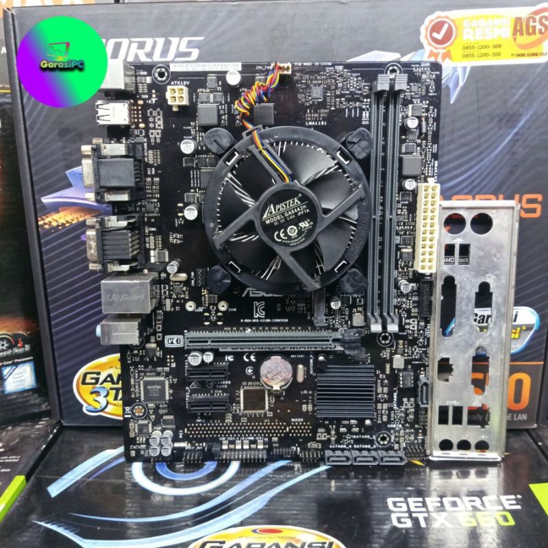 Jual Motherboard Asus D340MC-C Processor Intel Core i3-8100 Coffe Lake ...