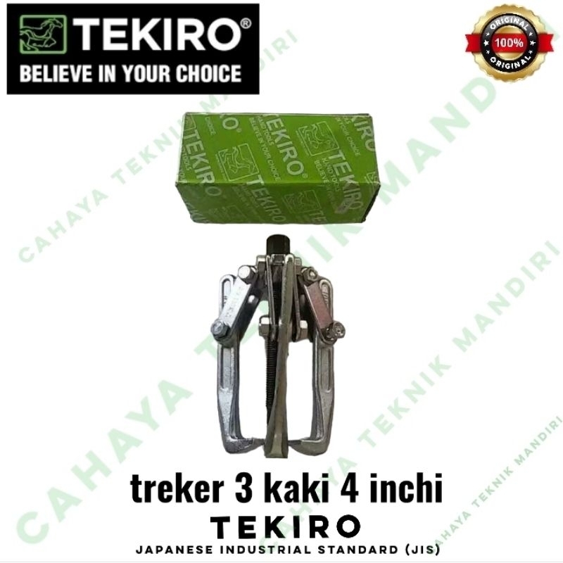 Jual TEKIRO AU-AP1054 Treker 3 kaki ukuran 4" inch penarik bearing dan ...