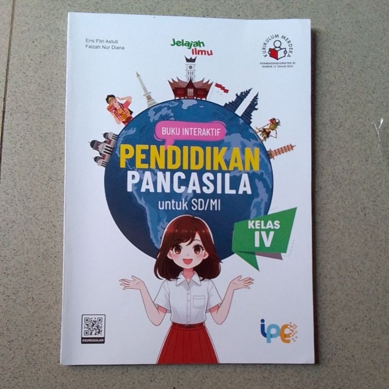 Jual Pendidikan Pancasila untuk SD MI Kelas 4 Buku Interaktif Jelajah Ilmu Kurikulum Merdeka ...