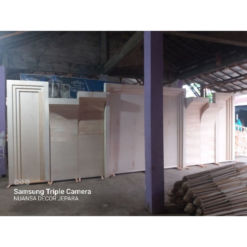 Jual pelaminan backdrop/pelaminan terbaru/pelaminan triplek rangka kayu ...