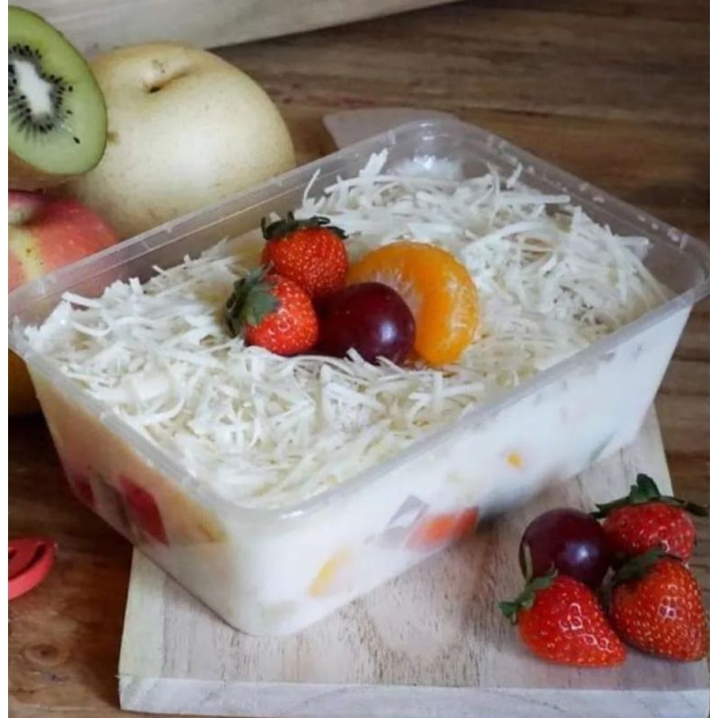 Jual Salad Buah 750ml READY WAJIB INSTANT Terenak Premium Full Buah ...