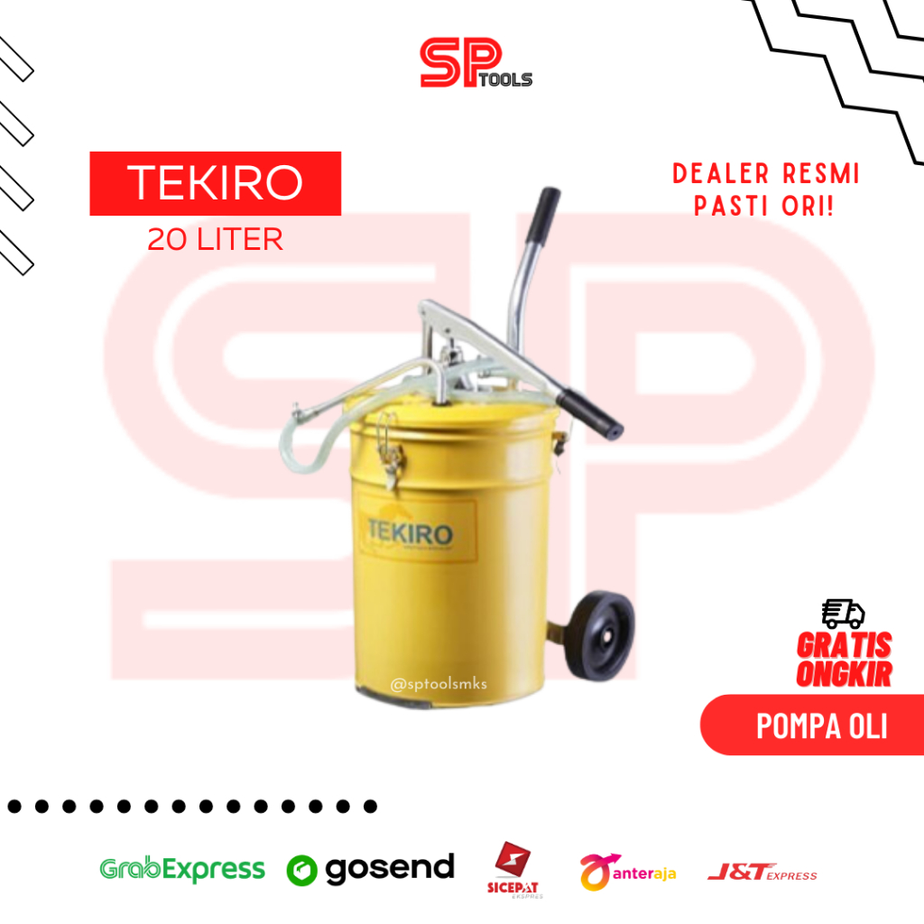 Jual ALAT POMPA OLI DRUM 25L / HAND OIL PUMP TEKIRO AU-OP1013 | Shopee ...