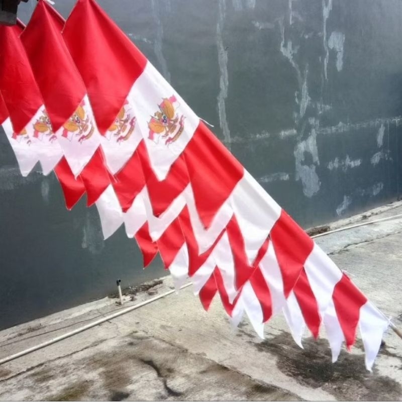 Jual Bendera Umbul Umbul Merah Putih Garuda | Shopee Indonesia