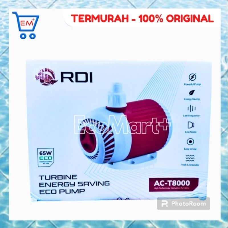 Jual RDI ACT 8000 POMPA KOLAM TURBINE ENERGY SAVING ECO PUMP | Shopee Indonesia
