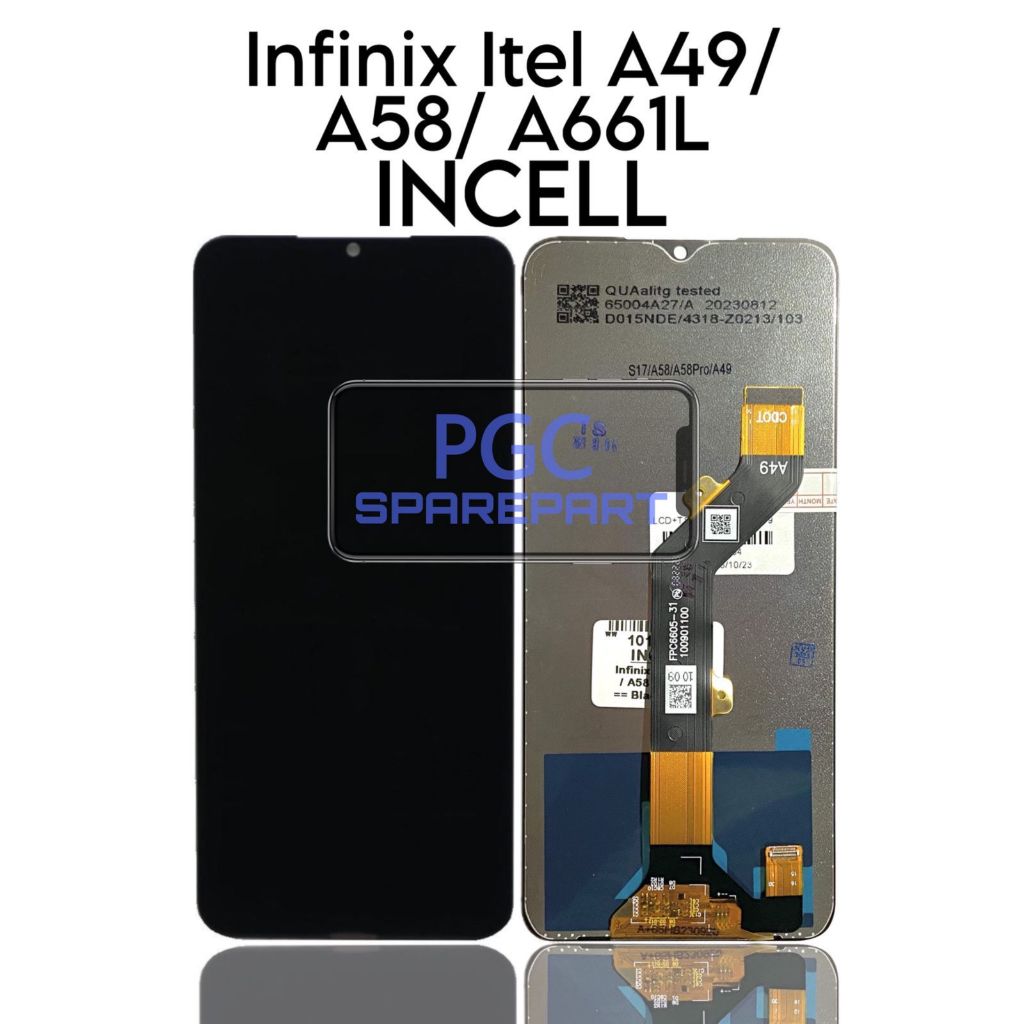 Jual LCD Touchscreen Fullset Infinix Itel A49 / Itel A58 / A58 Pro 4G ...
