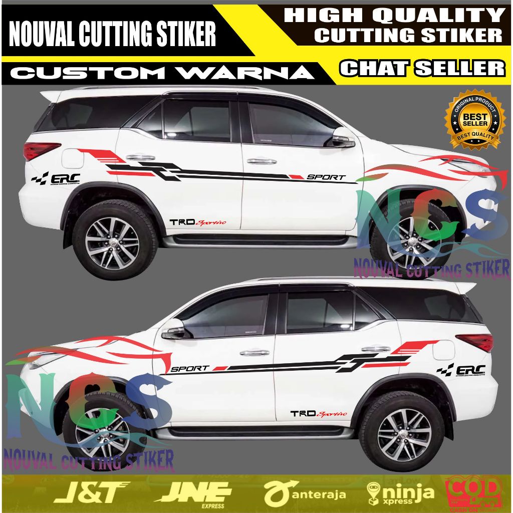 Jual Stiker Lis Body Mobil Terbaru Cutting Stiker Variasi Body Samping ...