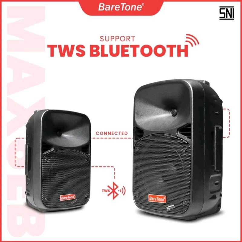 Jual SPEAKER PORTABLE BARETONE MAX 8EB / MAX8EB / MAX8 EB ORIGINAL 8 ...