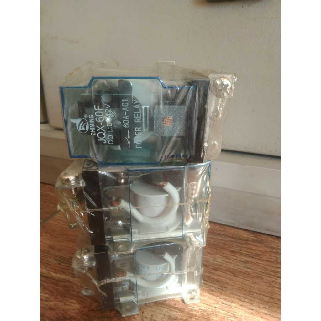 Jual POWER RELAY JQX 60F 12V 60A MERK ZHIMING | Shopee Indonesia