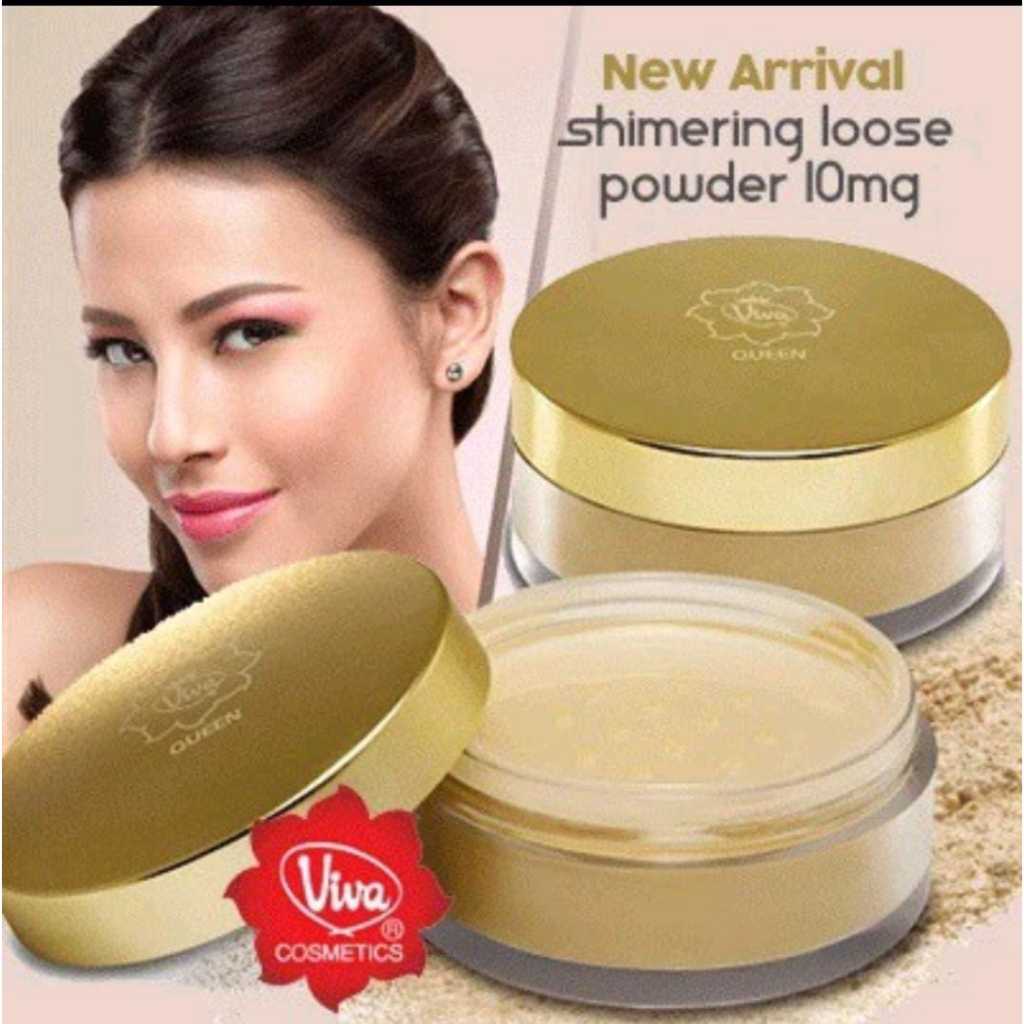 Jual Viva Queen Shimmering Loose Powder-viva-loose powder | Shopee ...