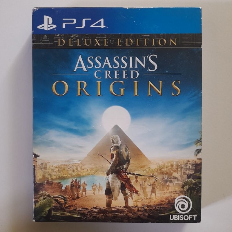 Jual BD PS4 / kaset ps4 assassins creed origins deluxe / odyssey assassin's creed | Shopee Indonesia