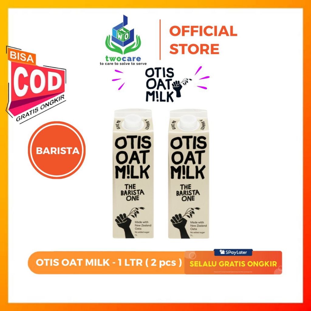 Jual OTIS OAT MILK The Barista One 1 Liter isi 2 pcs | Shopee Indonesia