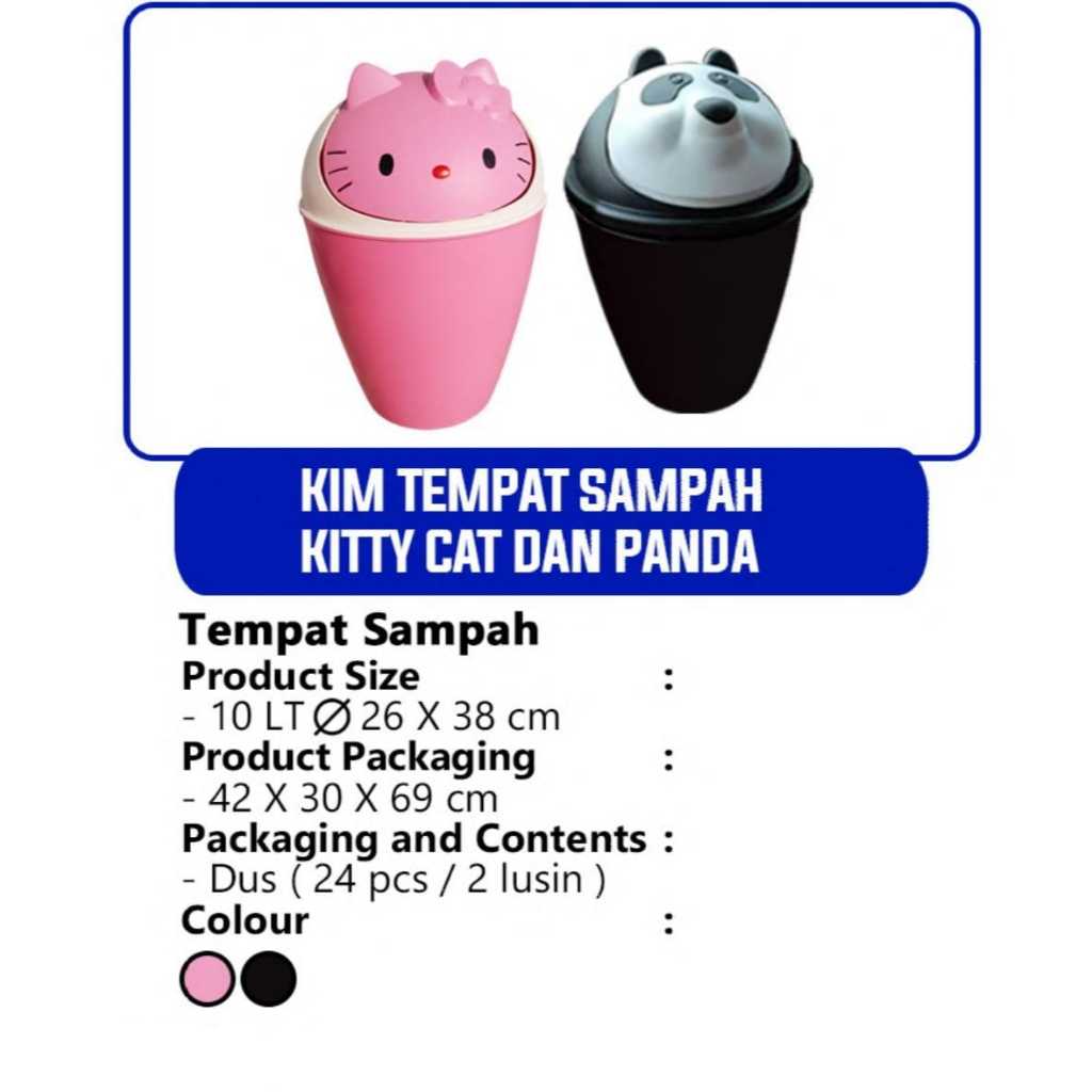 Jual TEMPAT SAMPAH KARAKTER - TEMPAT SAMPAH HELLO KITTY - TEMPAT SAMPAH ...