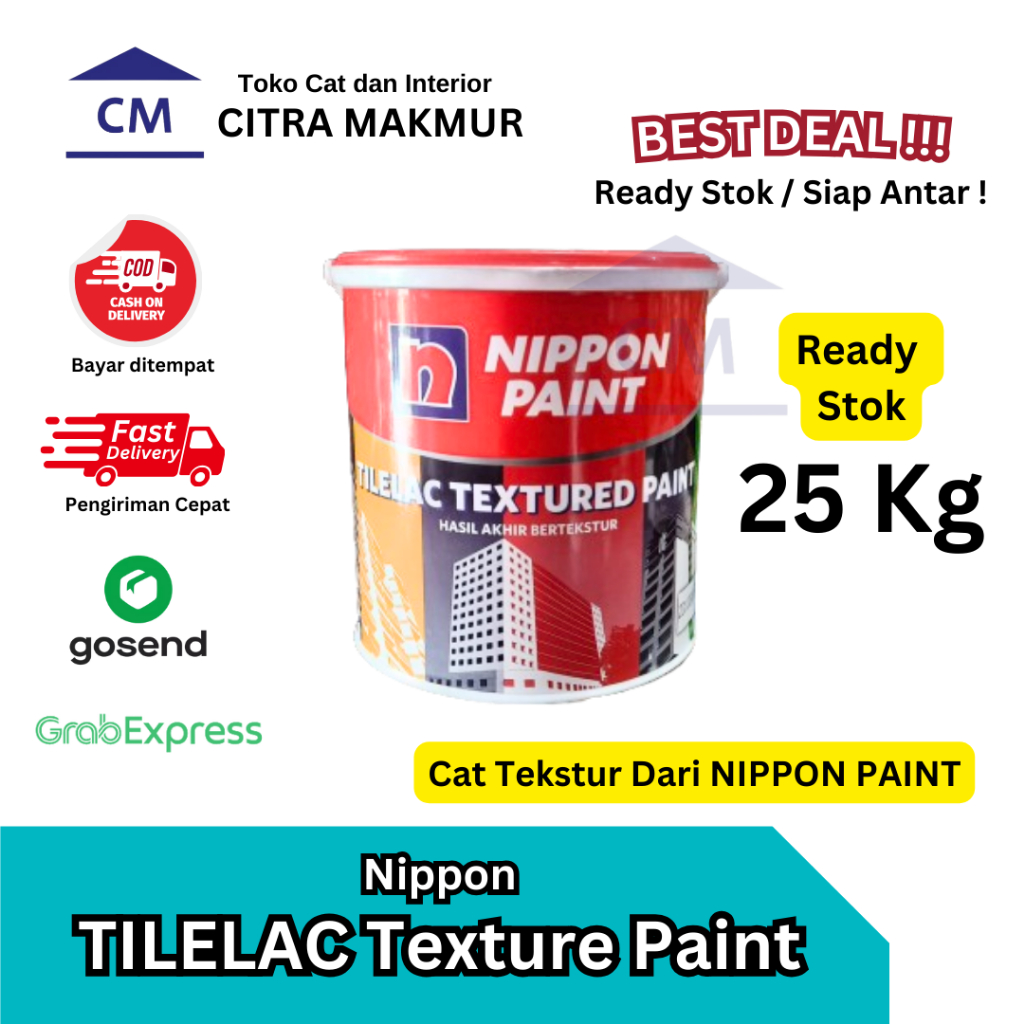 Jual Cat Tekstur Nippon Tilelac - 25 Kg | Shopee Indonesia