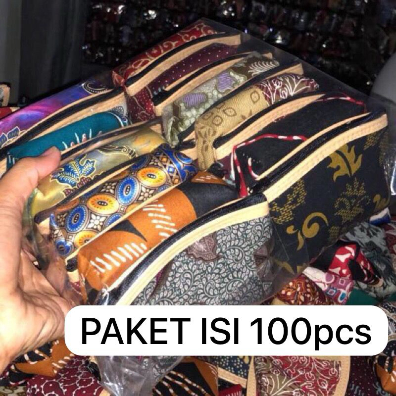 Jual langsung kirim!! SOUVENIR PERNIKAHAN DOMPET BATIK KOTAK DOMPET KAPAL KOIN POUCH (isi 100pcs ...
