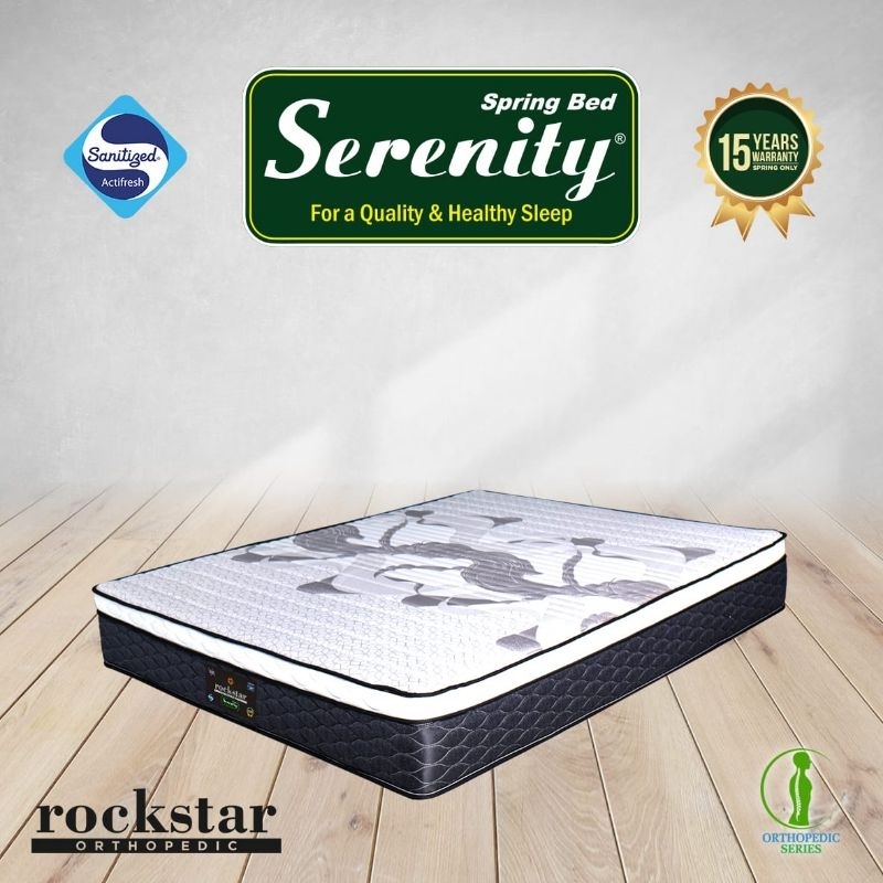 Jual Springbed Serenity Rockstar Orthopedic | Shopee Indonesia