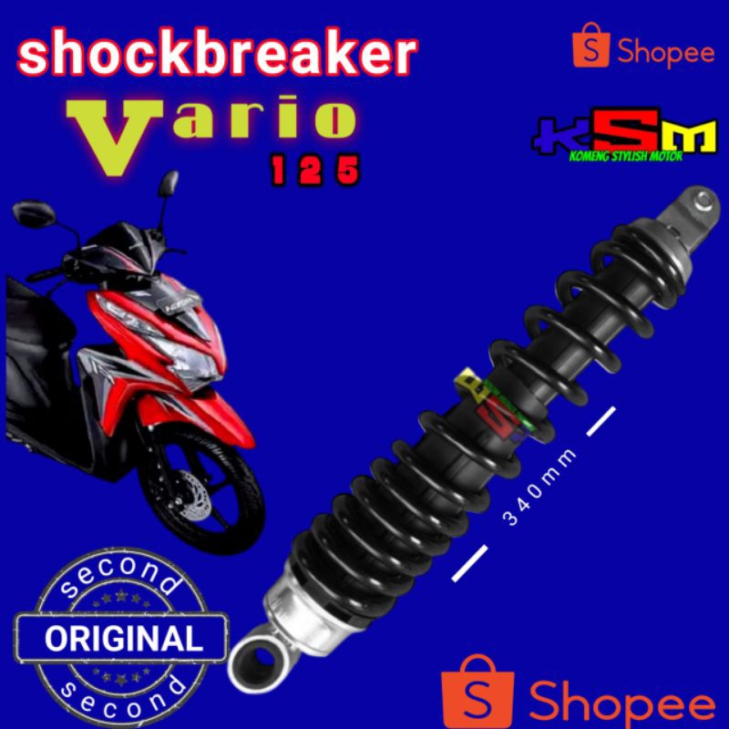 Jual Shockbreaker Vario 125 old ORIGINAL COPOTAN | KOMENG STYLISH MOTOR | Shopee Indonesia