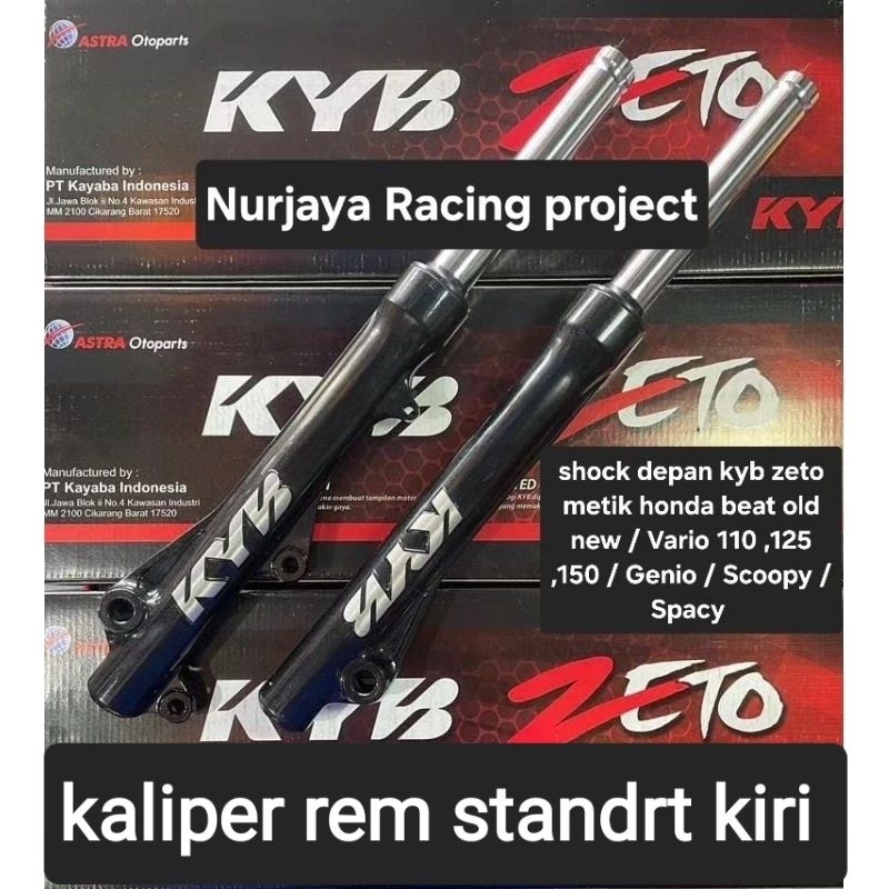 Jual SHOCK DEPAN KYB ZETO HONDA BEAT SCOOPY GENIO VARIO 125 150 OLD NEW TERBARU TERLARIS ...