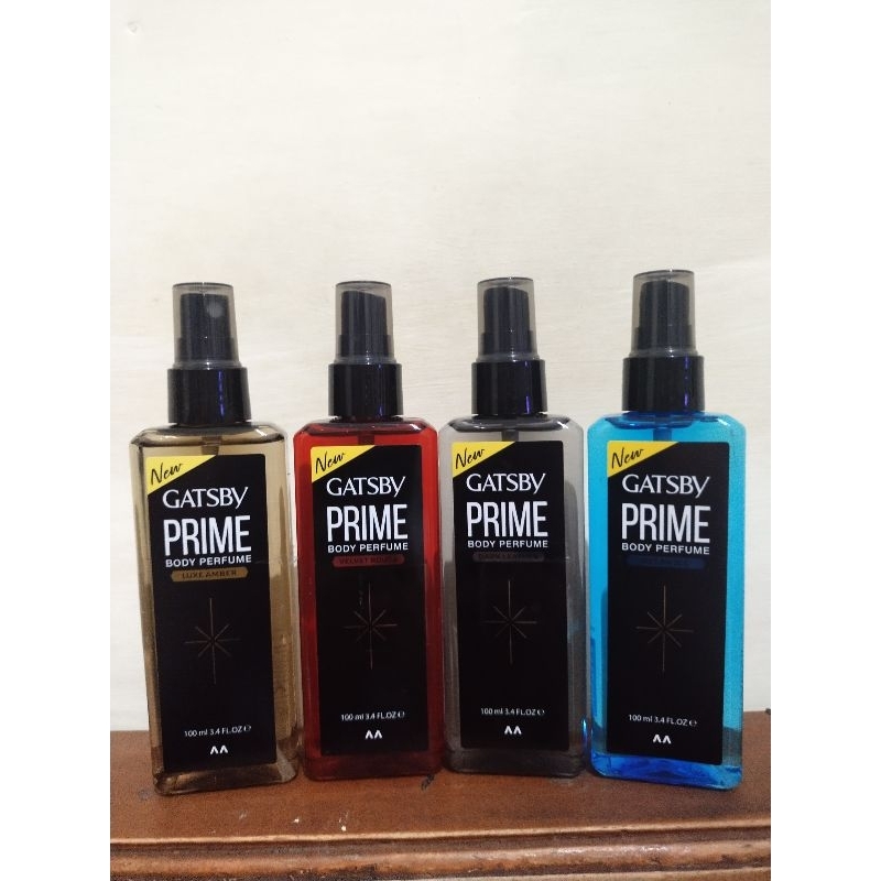 Jual Gatsby Prime Body Perfume 100ml | Shopee Indonesia