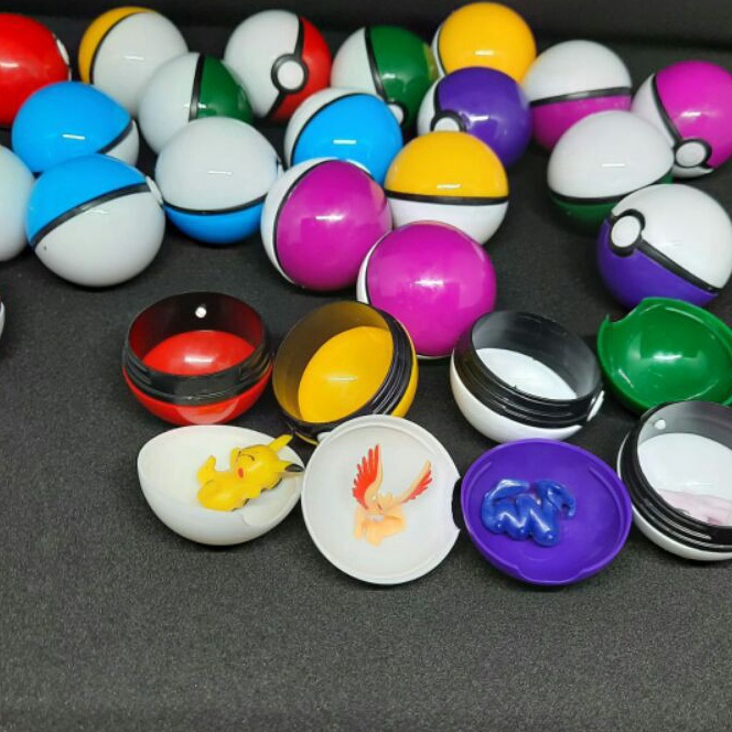 Jual Eksklusif mini figure pokemon pokeball | Shopee Indonesia