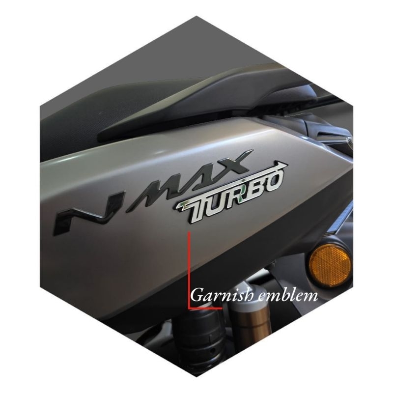 Jual garnish logo NEW NMAX TURBO 2024 Bahan akrilik | Shopee Indonesia