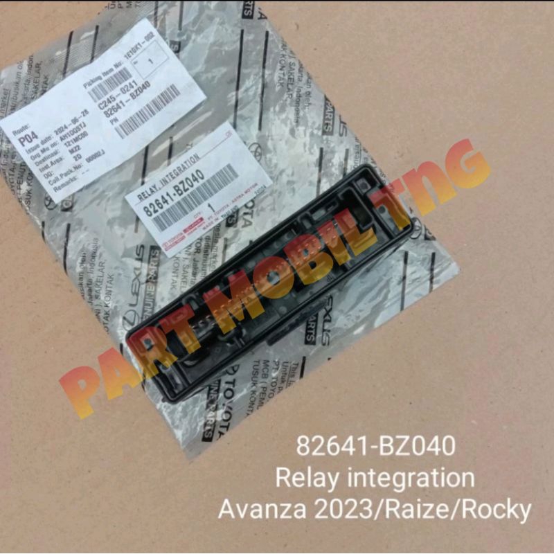 Jual Relay Integration Raize/Rocky/Avanza 2022-UP/Veloz 2022-UP/Xenia ...