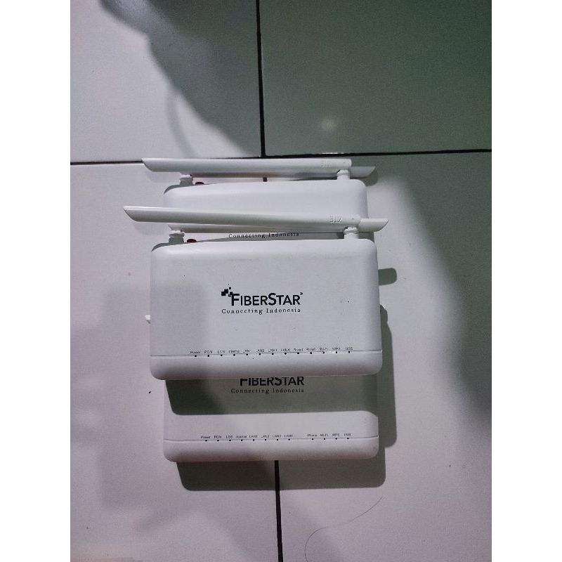 Jual 3 UNIT FIBERSTAR 4 UNIT ZTE F670L 1 UNIT ZTE F609 V3 | Shopee ...
