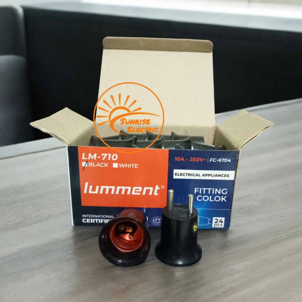 Jual Paket 12 Pcs Fitting Colok Lumment Produk SNI | Shopee Indonesia