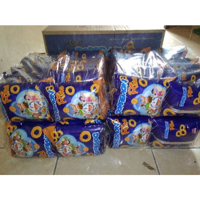 Jual Chiki Doraemon Ring Berhadiah (1pak isi 10 pcs)/Snack Doraemon ...