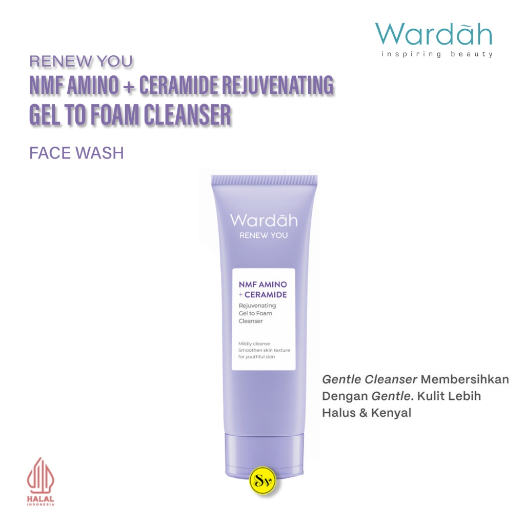 Jual Wardah Renew You NMF Amino + Ceramide Rejuvenating Gel To Foam ...