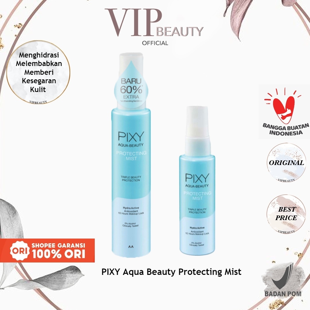 Jual PIXY Aqua Beauty Protecting Mist 60ml&100ml / Protection Hydra ...