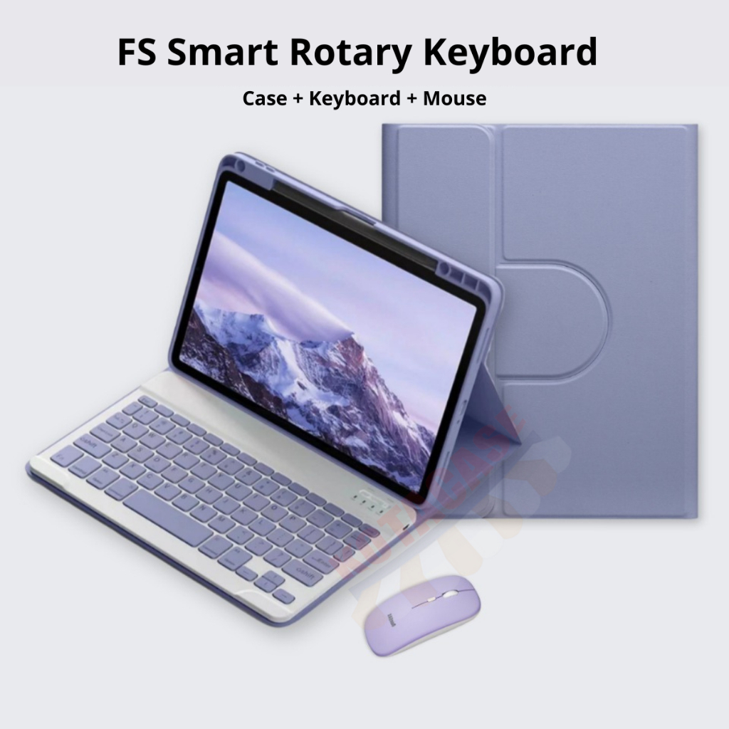 Jual Case Lipat Warna Putar 360° iPad Pro 11 Inch M4 2024 FS Smart ...