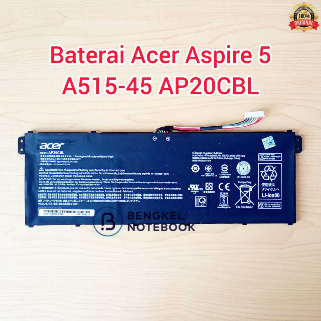 Jual Baterai Acer Aspire 5 A515-45 7 A715-42G Swift 3 SF314-511 AP20CBL ...