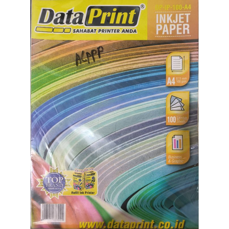 Jual Data Print INKJET Paper A4 100gsm 100lembar | Shopee Indonesia