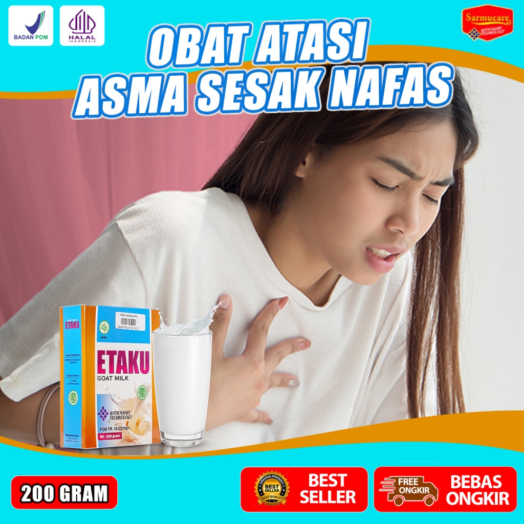 Jual Etaku Susu Bantu Terapi Pernafasan Asma Obat Herbal Sakit ...