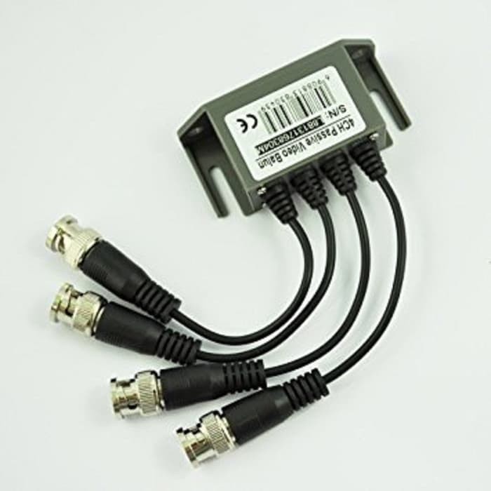 Jual VIDEO BALUN 4 CH PASIVE ( PENGUAT SIGNAL CCTV 300 METER ) | Shopee ...