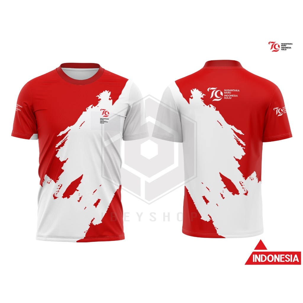 Jual Kaos Baju Polo Kemeja 17 AGUSTUS 2024 DIRGAHAYU HUT RI 79 INDONESIA Fullprint Sublime 09 ...