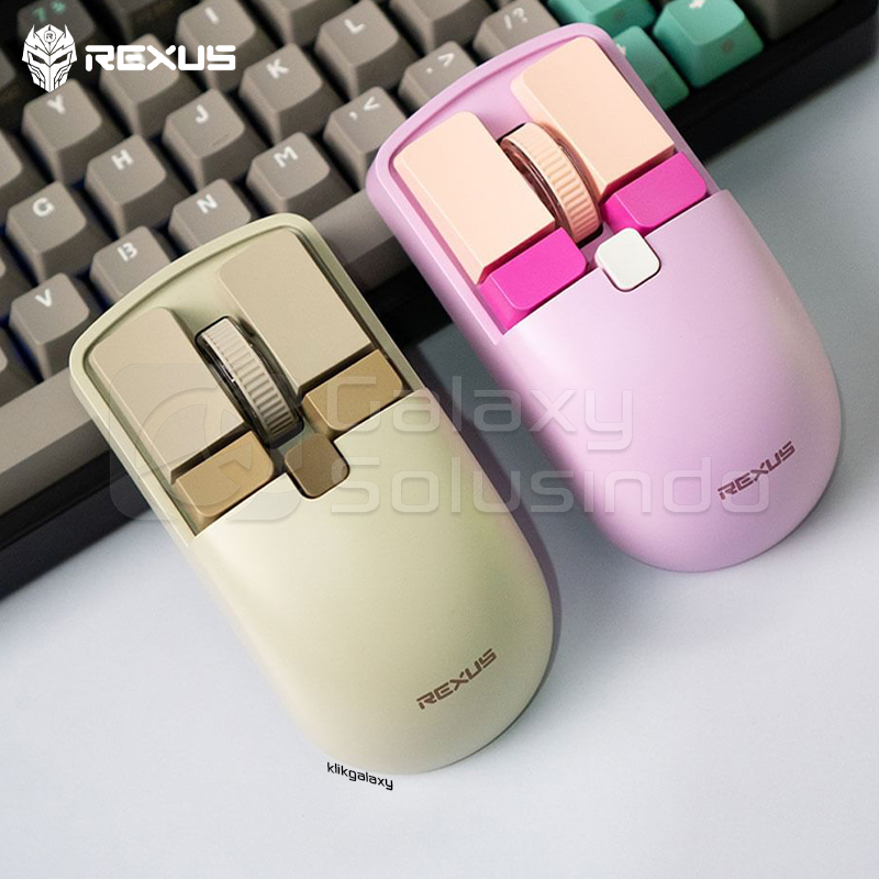 Jual Rexus QB400 Wireless Bluetooth Office Mouse | Shopee Indonesia