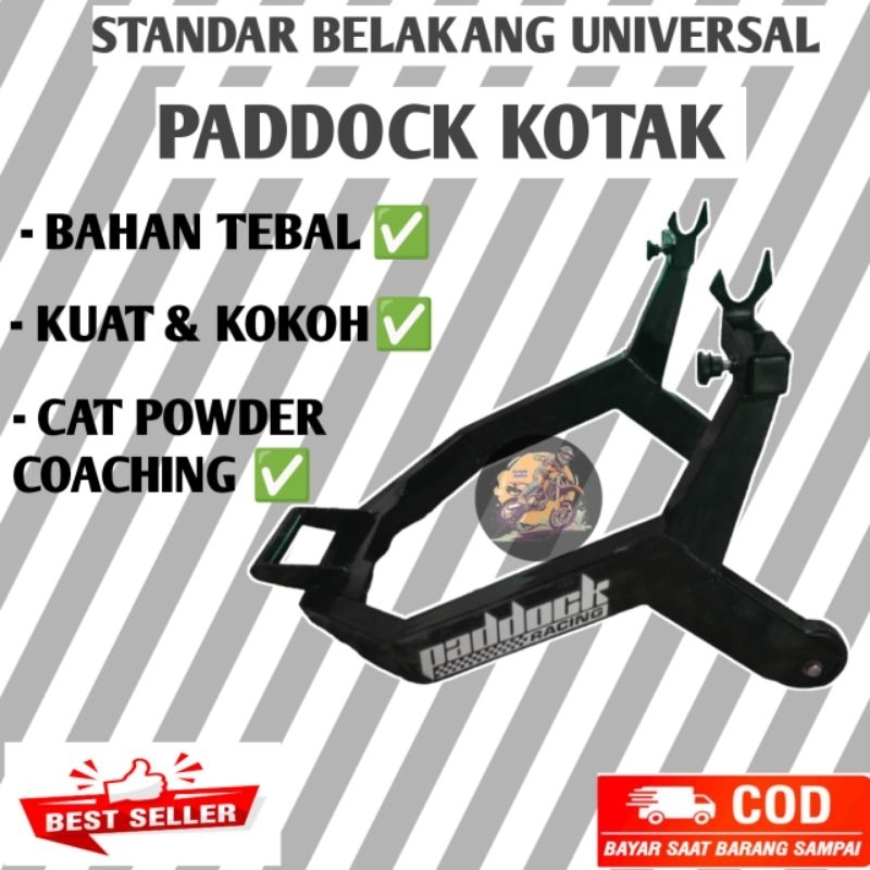 Jual Standar Paddock Motor Universal Kotak untuk all motor tipe Y & L ...