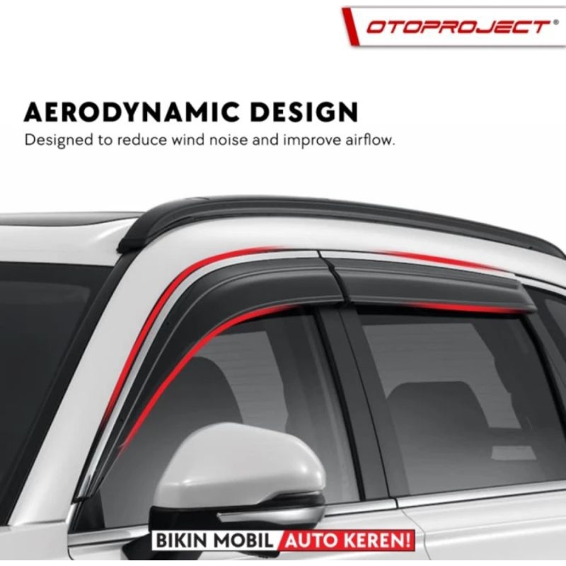 Jual Talang Air / Door Visor All New CRV 2023 2024 / Gen 6 Injection Otoproject | Shopee Indonesia