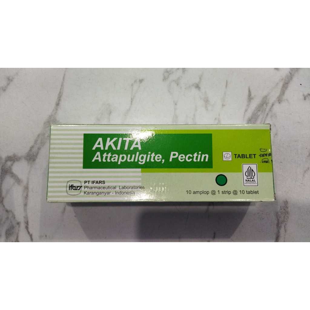 Jual Akita Box 100's Tablet Ifars / Obat Diare | Shopee Indonesia