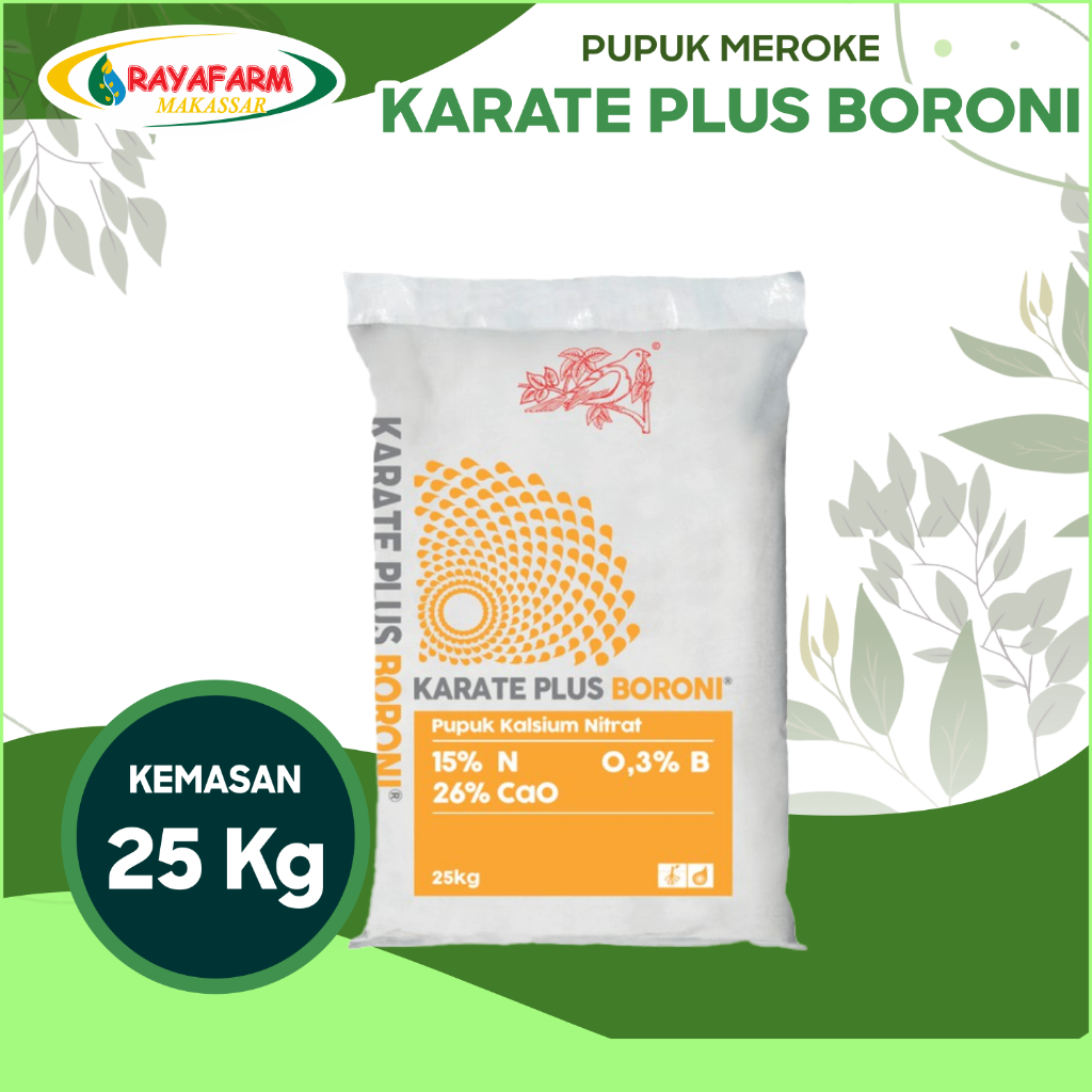 Jual Pupuk Meroke Boron - Karate Plus Boroni Kemasan 25kg | Shopee ...