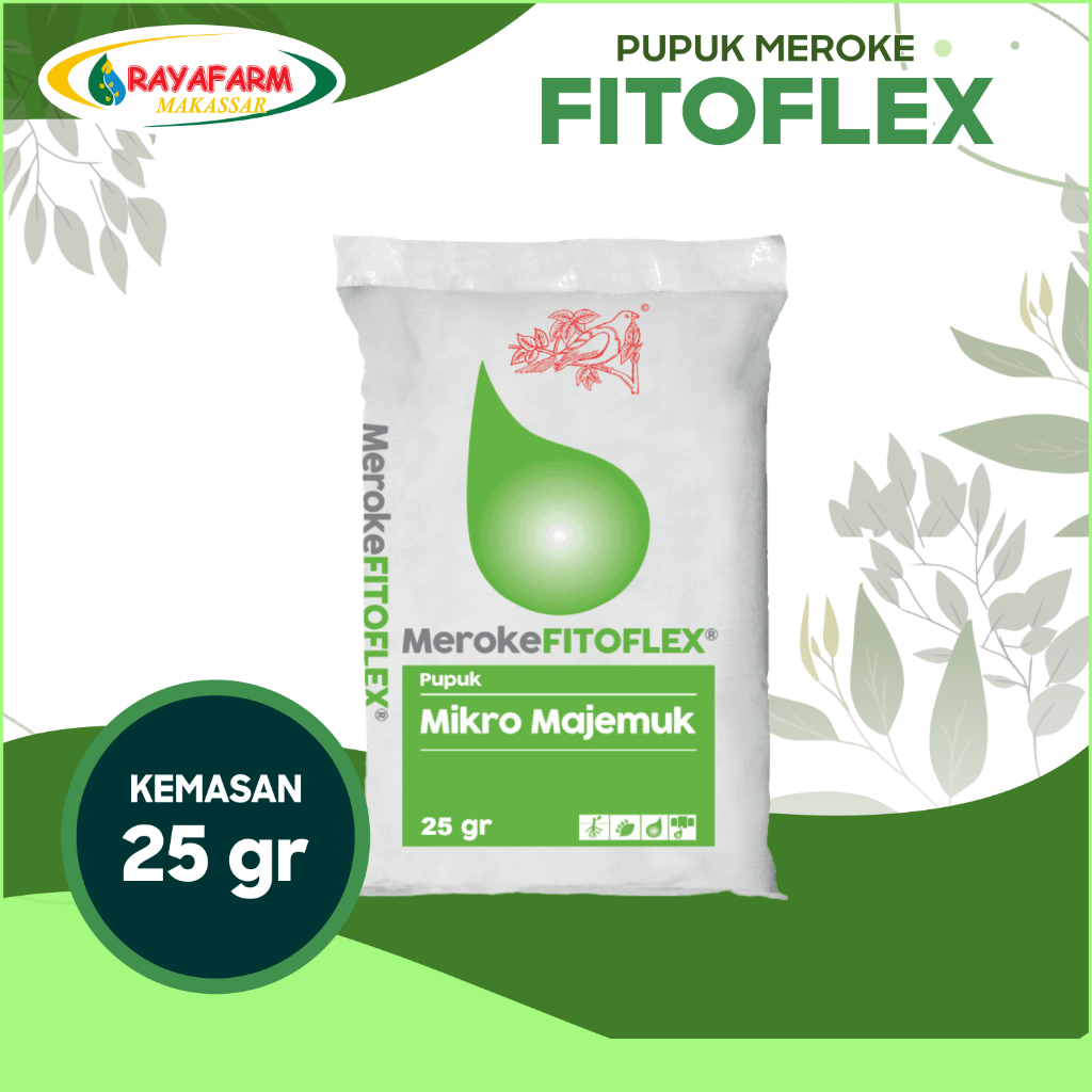 Jual Pupuk Meroke Fitoflex / Pupuk Mikro Majemuk 25gr | Shopee Indonesia