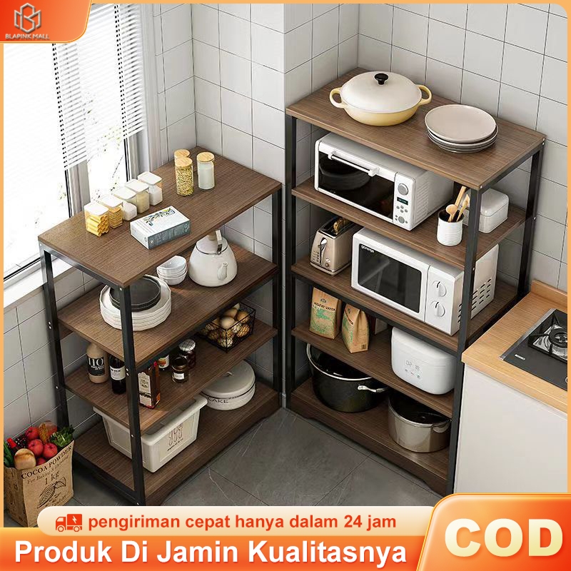 Jual Rak Oven Rak Microwave Rak Susun Serbaguna Dapur Rak Penyimpanan 5 ...