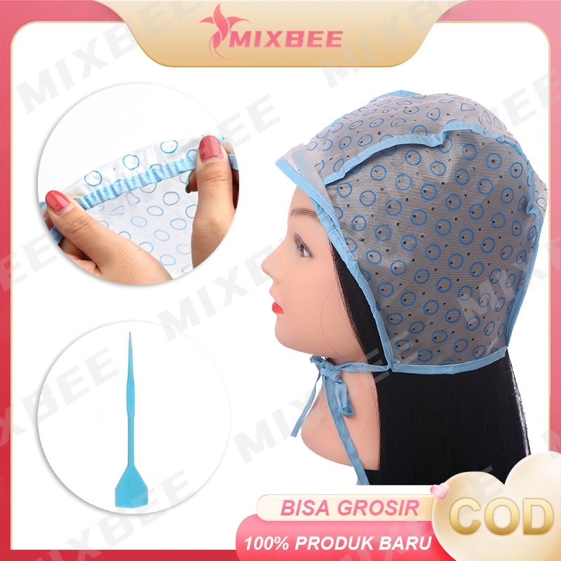 Jual Topi highlight Semir Cat Rambut Profesional Hair Styling Salon ...