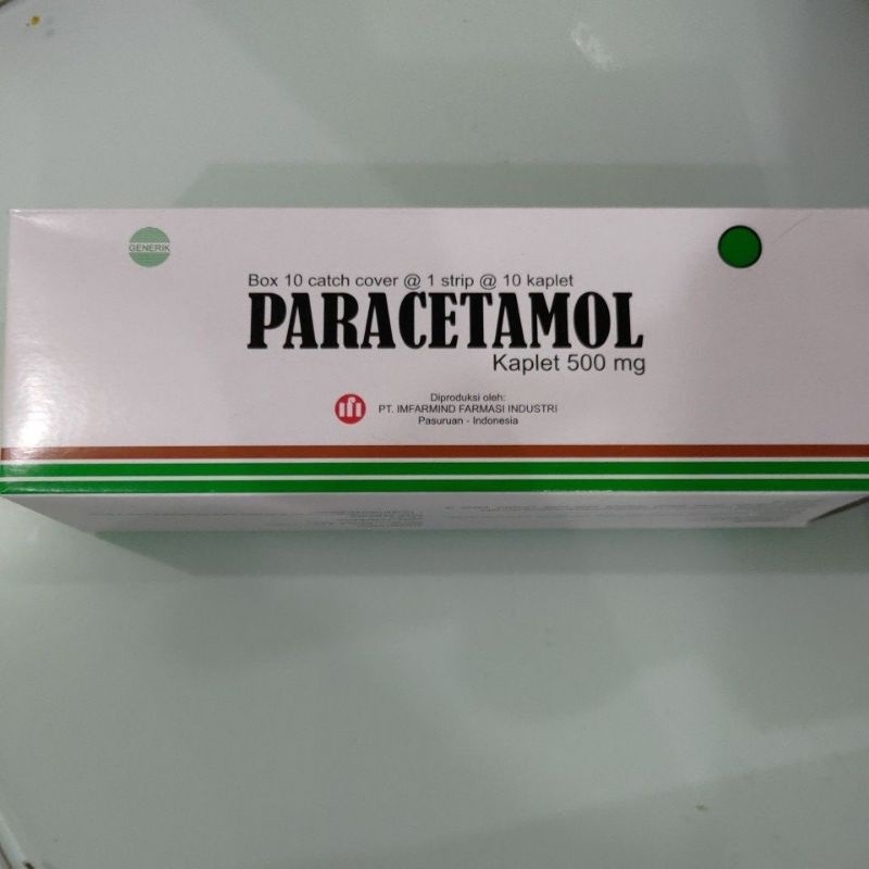 Jual PARACETAMOL 500MG 1STRIP 10 TABLET | Shopee Indonesia