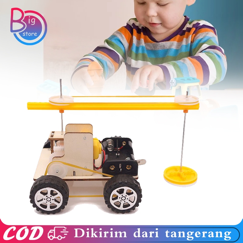 Jual Mainan Robot Penyapu Set Rangkaian Mobil Robot Penyapu DIY Mainan ...