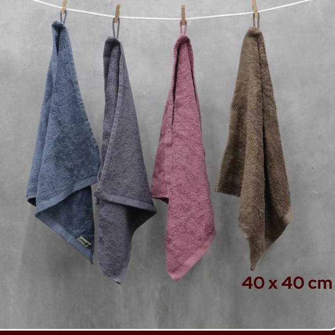 Jual Lap Tangan Handuk Chalmer 40 x 40 cm Serbet Handuk Cuci Tangan Lap ...